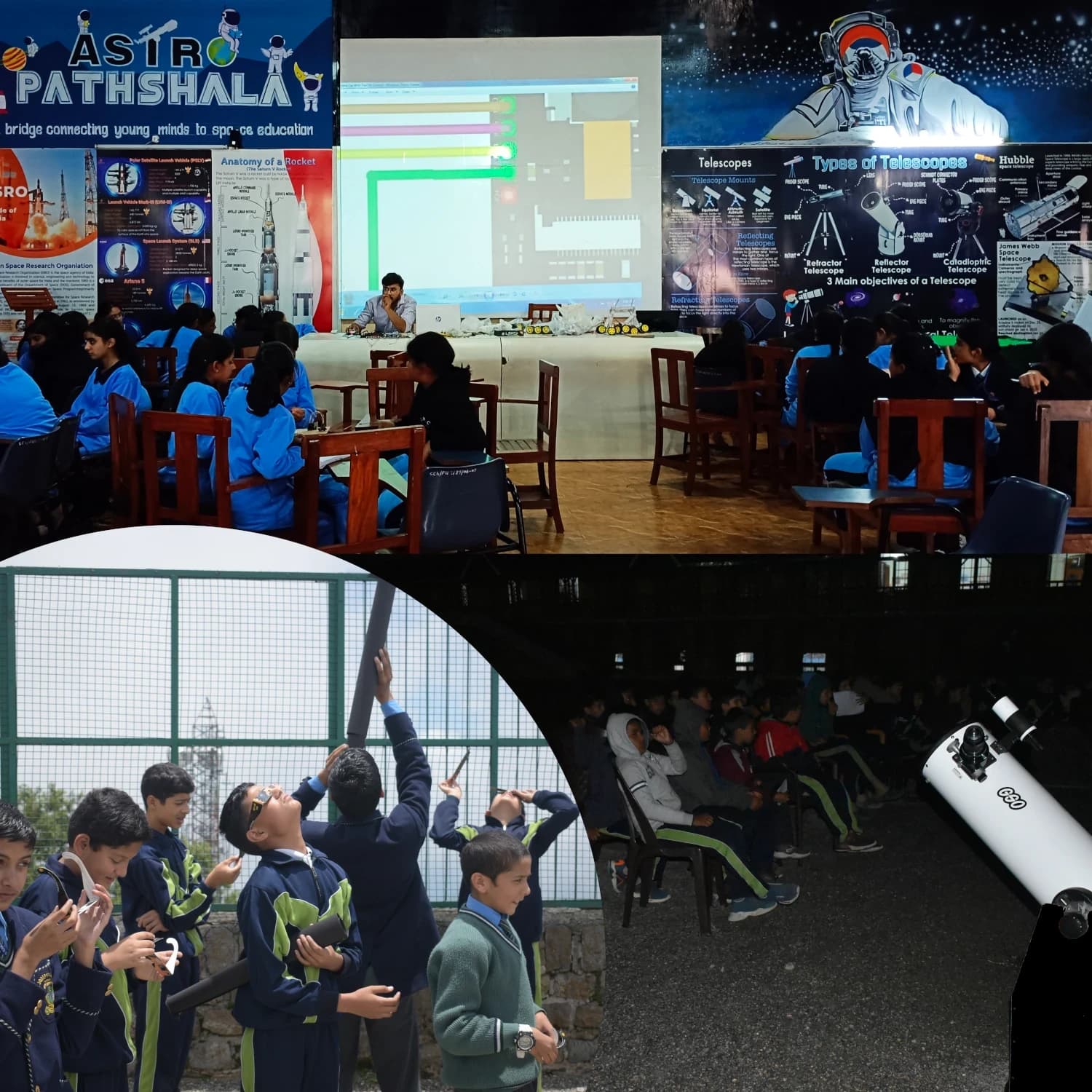 AstroPathshala: A bridge connecting young minds to space education